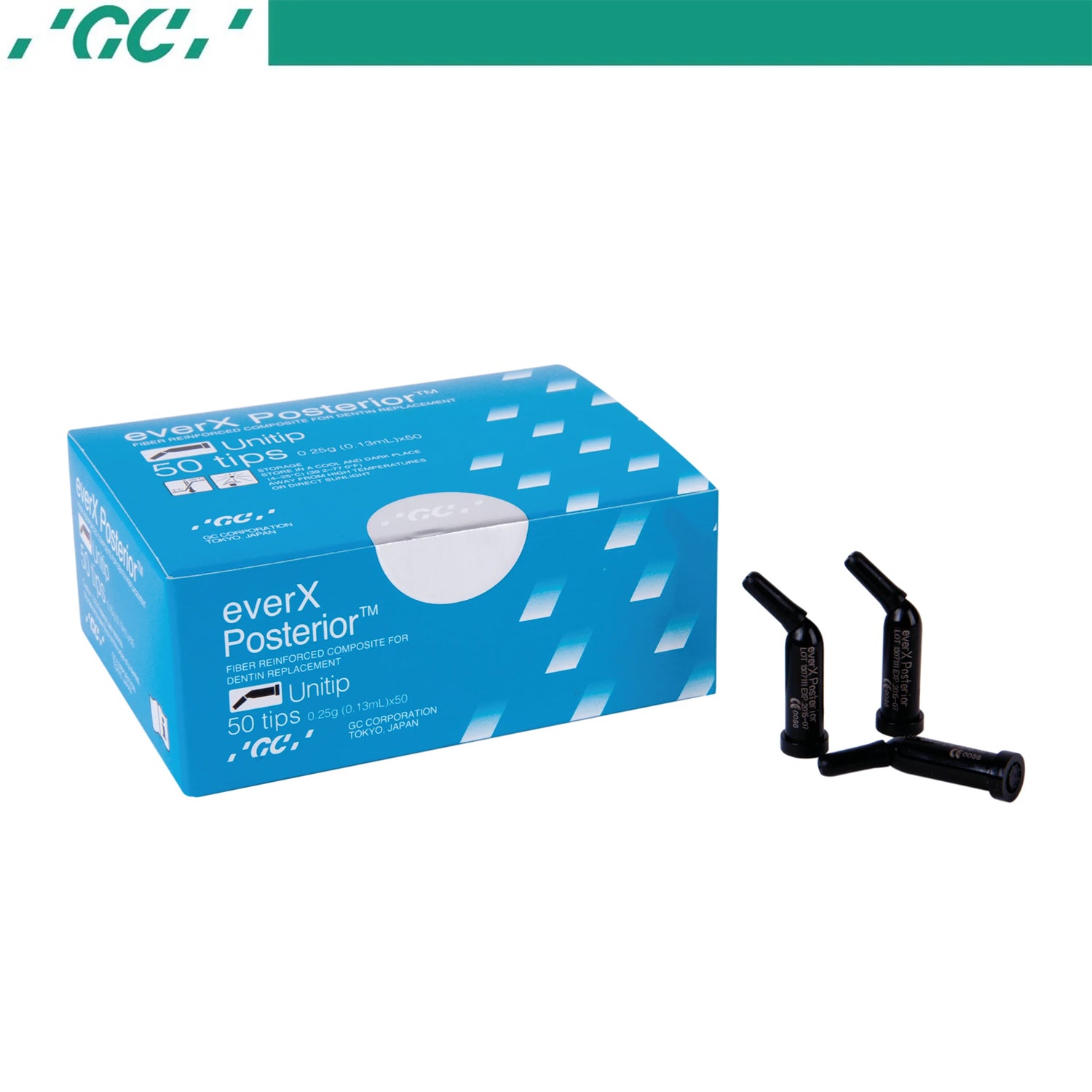 Gc Dental - EverX BulkFill Posterior Composite - Fiber Reinforced ...