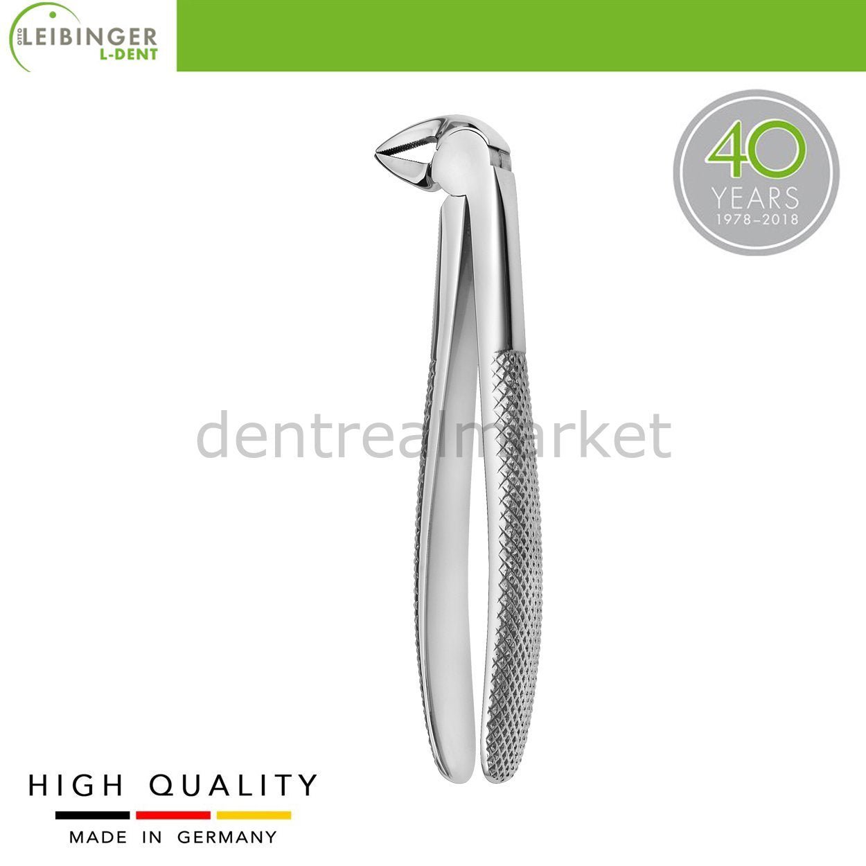 Leibinger - Adult Extracting Forceps 33 - Forceps for Lower Roots ...
