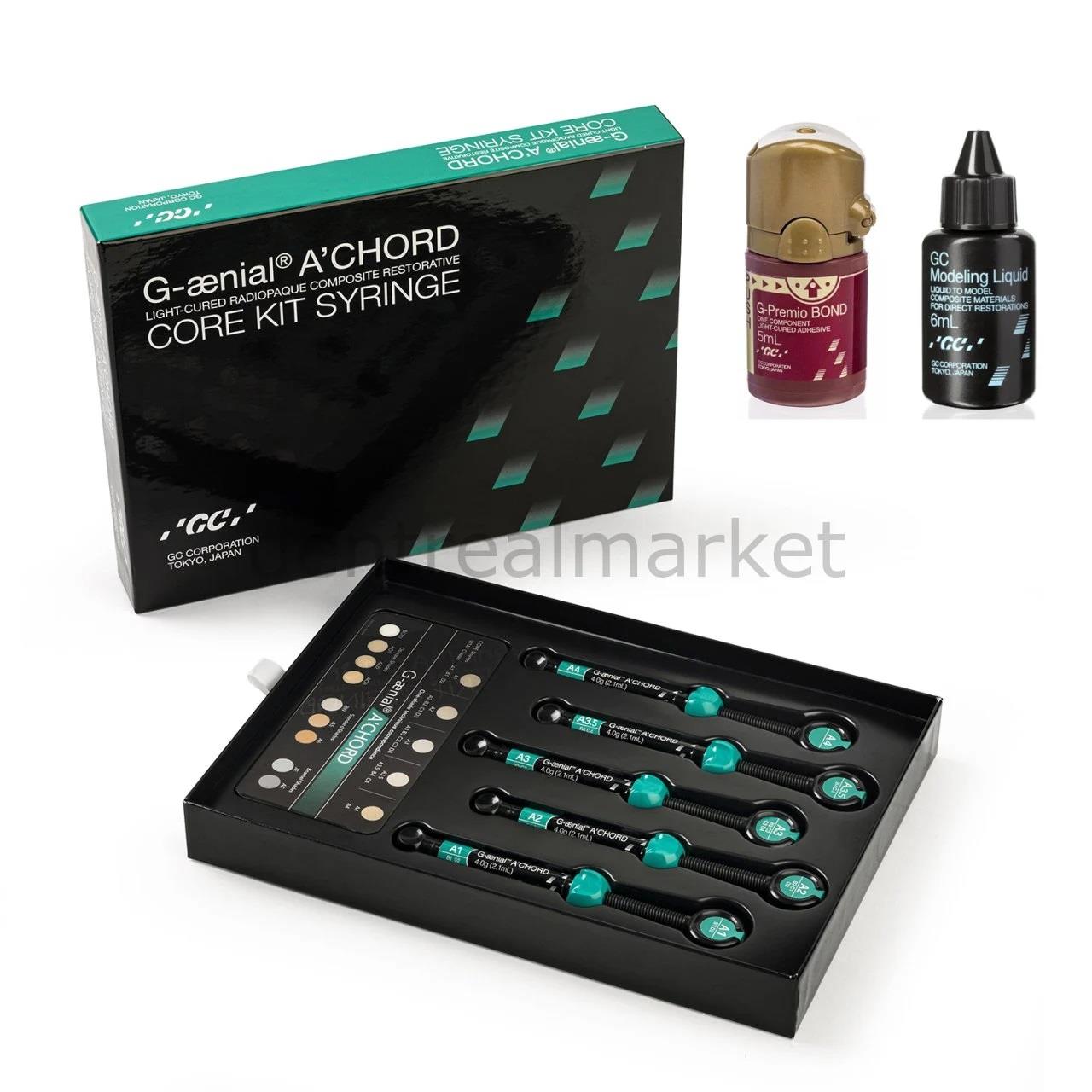 Gc Dental - G-aenial Acord Composite - 5 Tubes + Bonding + Modeling ...