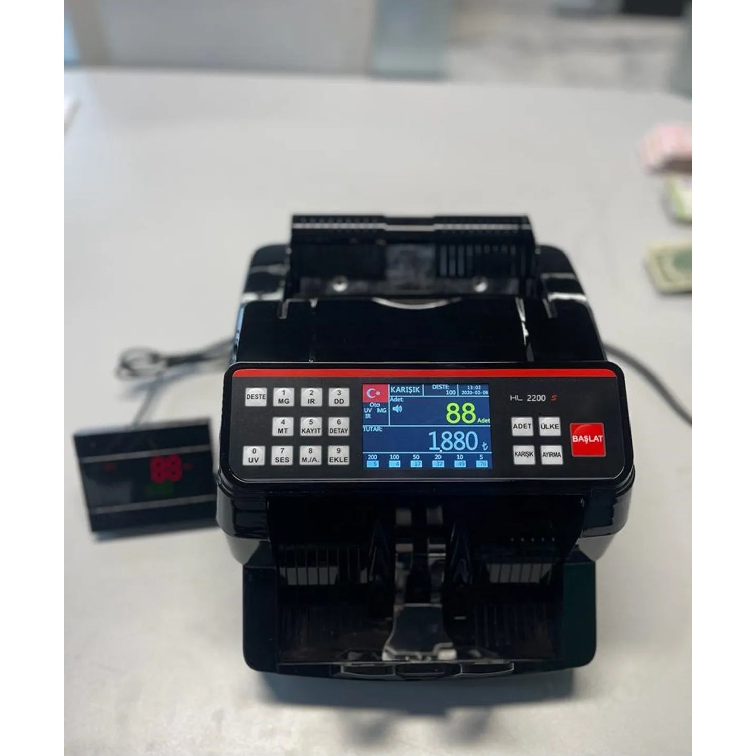 HunterTEC - HunterTEC HL 2200 S 100% Counterfeit Detection Mixed Money ...