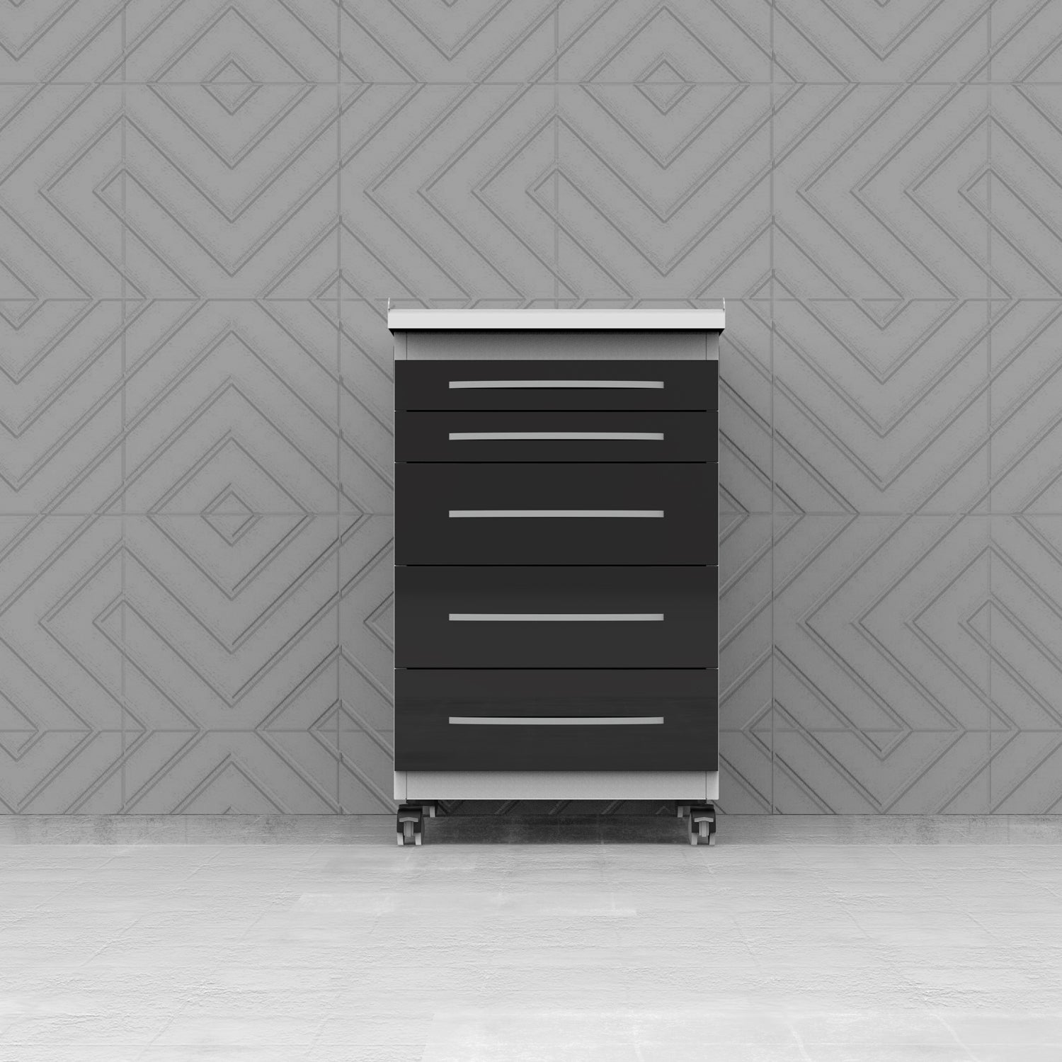 Grup Dental - Mobile Clinic Cabinet - Corian Countertop MB02 ...
