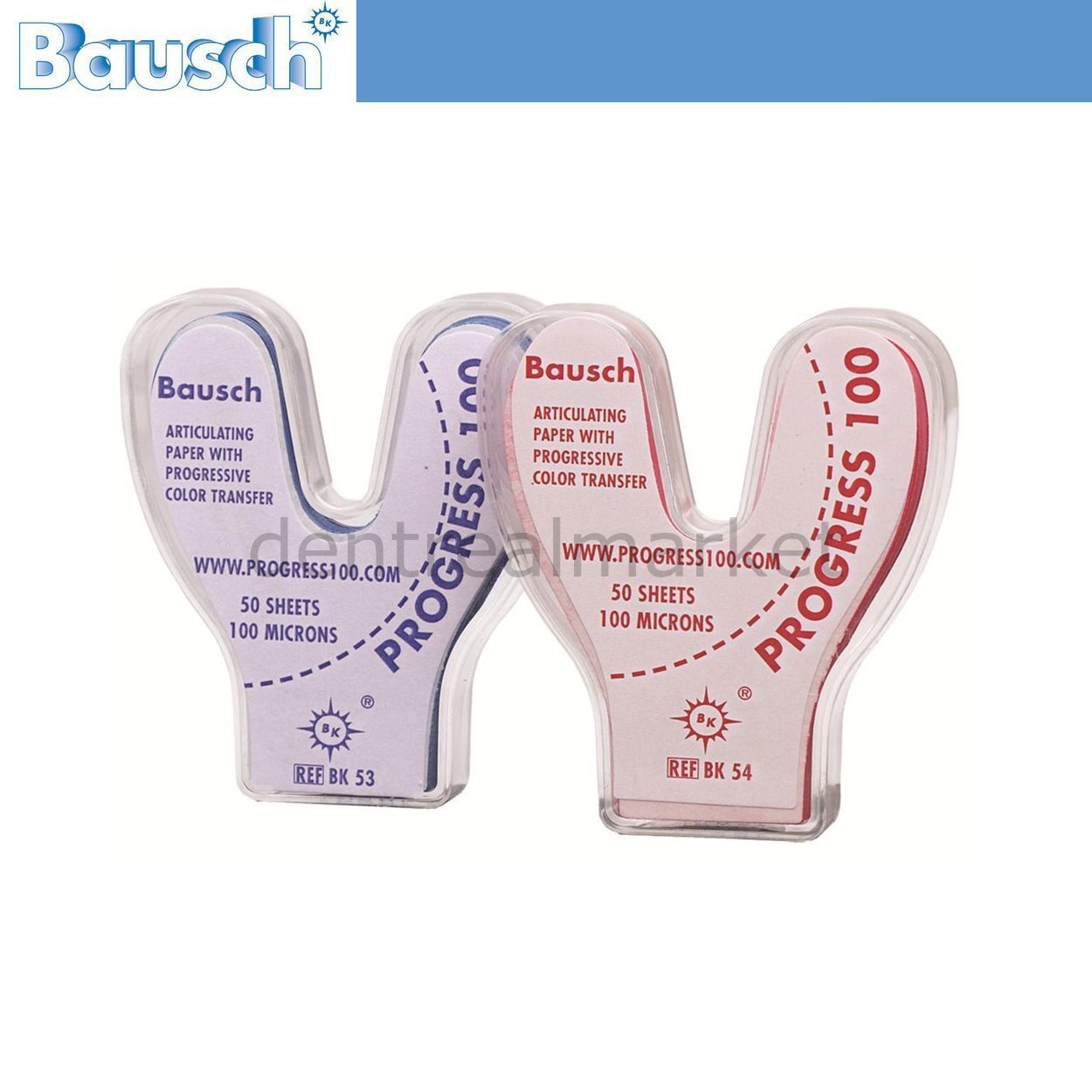 Bausch - Progress Articulation Paper U Form - Horseshoe - 100 Mic ...