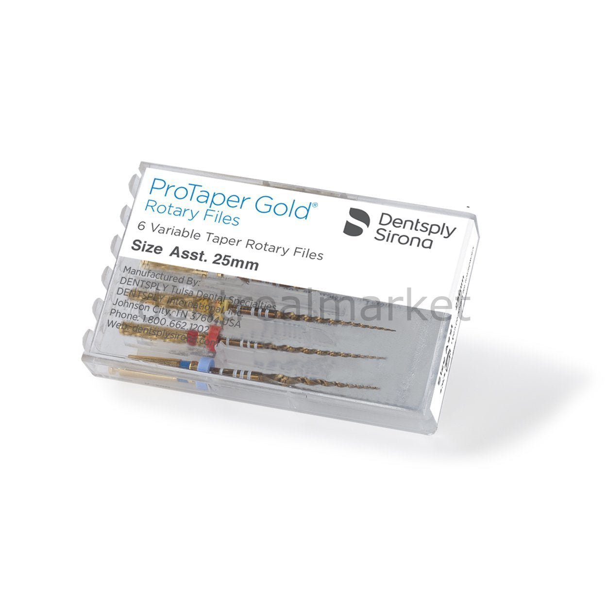 Dentsply-Sirona - Protaper Gold - Endodontic Rotary Files - 21mm ...