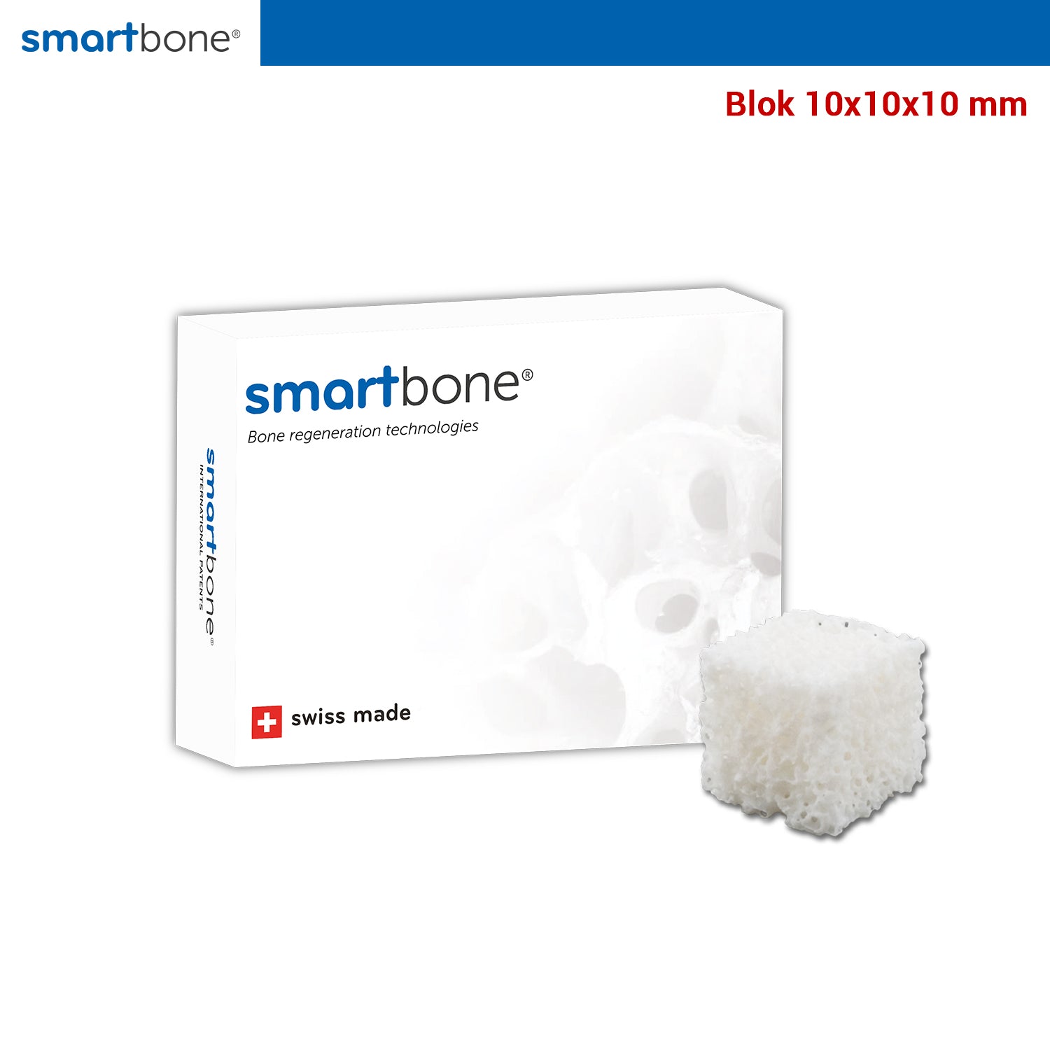 Ibi Sa - SmartBone Bone Regeneration - Bone Block Graft - 10*10*10 mm ...